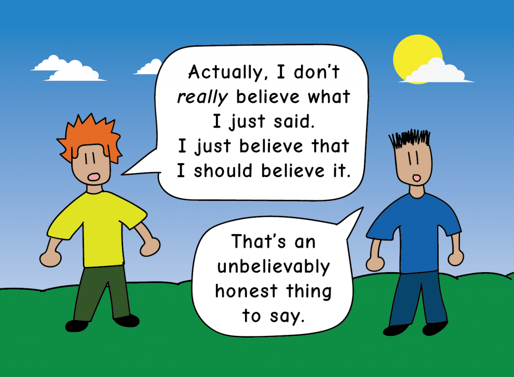 Do You Really Believe What You Believe?