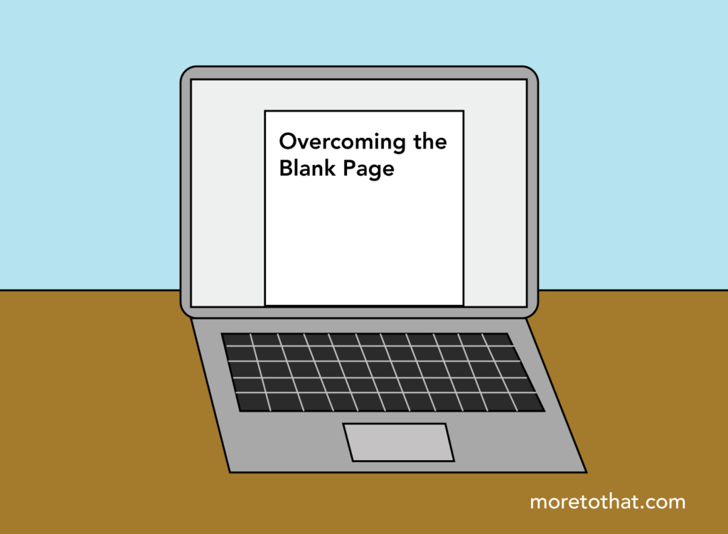 The Mind Scribble: Solving the Blank Page Problem